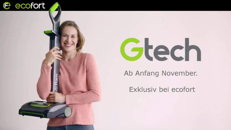 Gtech maintenant chez ecofort - ecofort Blog